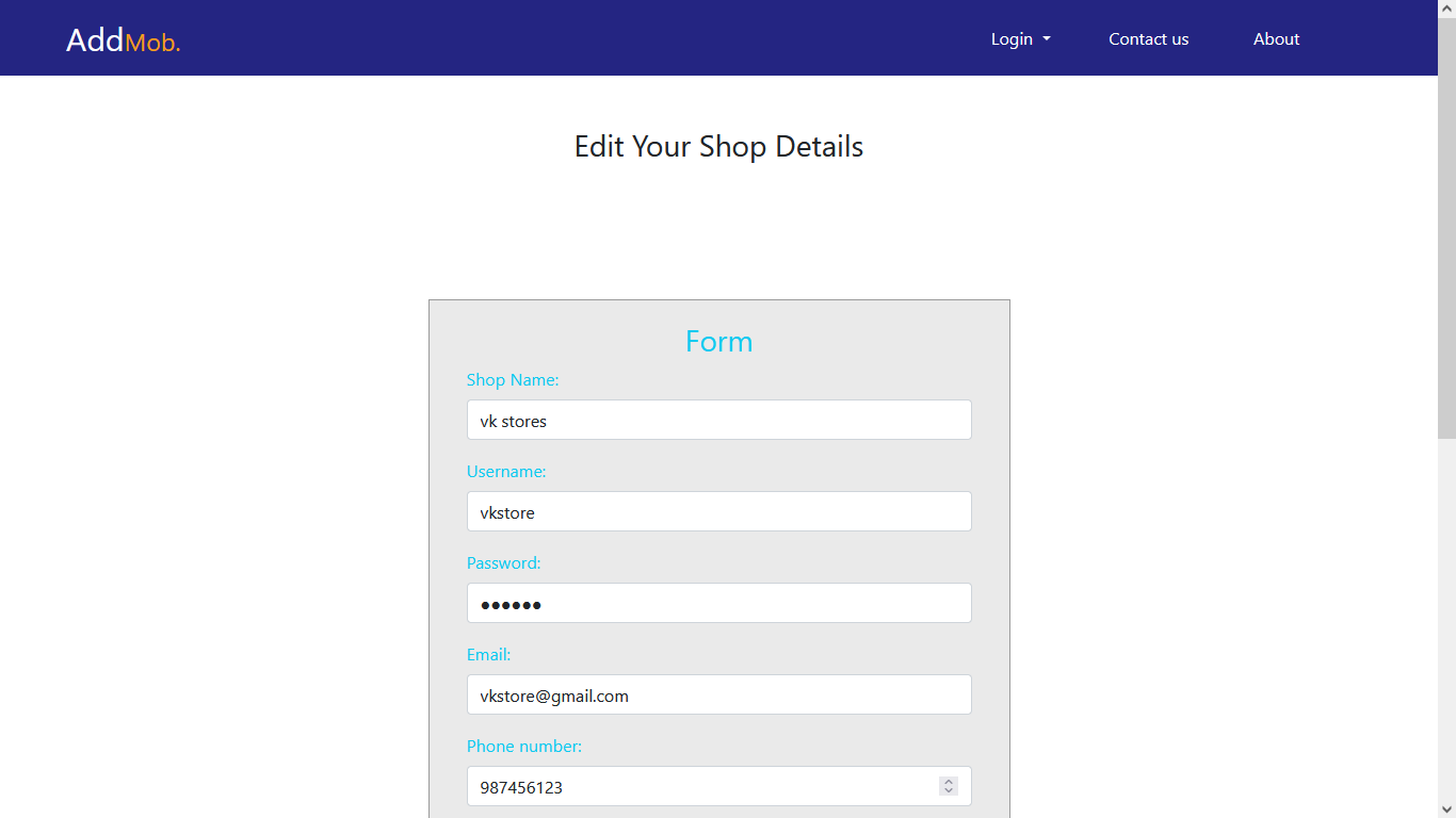 GitHub - yeduraj/ADMOB-ecommerce: AdMOb is An e-commerce site for selling phones.It contains ...
