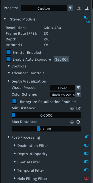 Postprocessing · Issue 2870 · Intelrealsenselibrealsense · Github