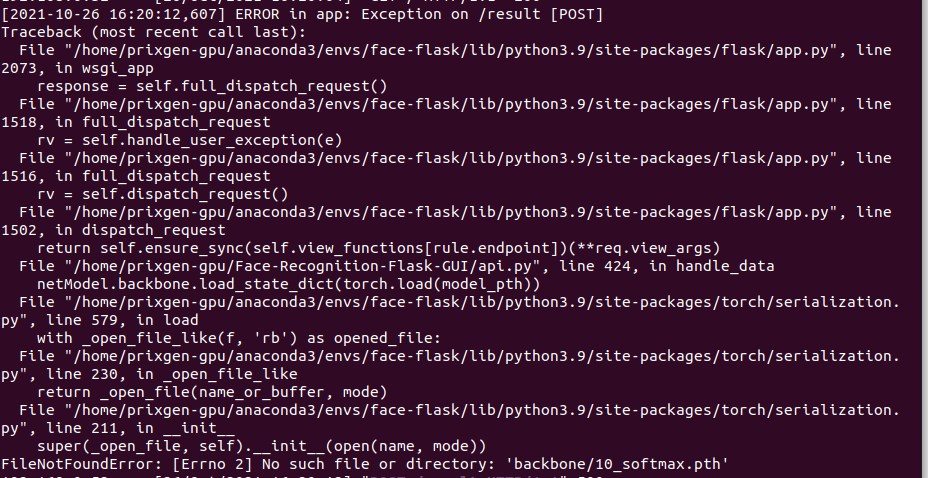 where can i get this pytorch weight file? · Issue #4 · aaronzguan/Face-Recognition-Flask-GUI ...