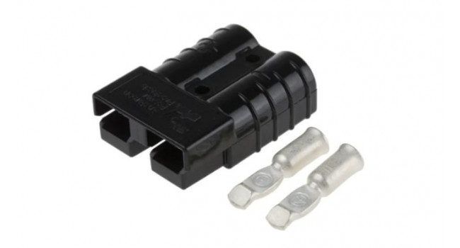 GitHub - microrobotics/SB50-BLACK: Anderson Battery Connector 50A, Black