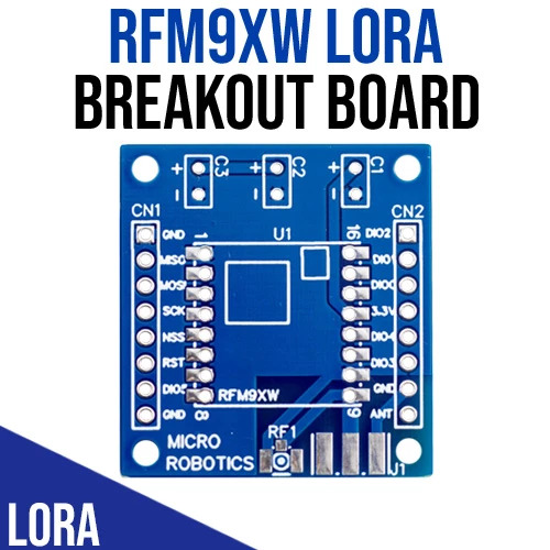 GitHub - microrobotics/RFM9XW: RFM9XW LoRa Breakout Board