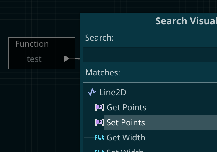 Visual Script node Line2D Set Points does not have argument for setter ...
