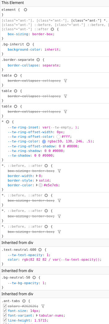 Can't apply "border-spacing-3" · tailwindlabs tailwindcss · Discussion #8967 · GitHub
