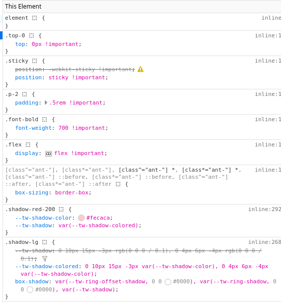 shadow-md doesn't work with shadow-color · Issue #11242 · tailwindlabs/tailwindcss · GitHub