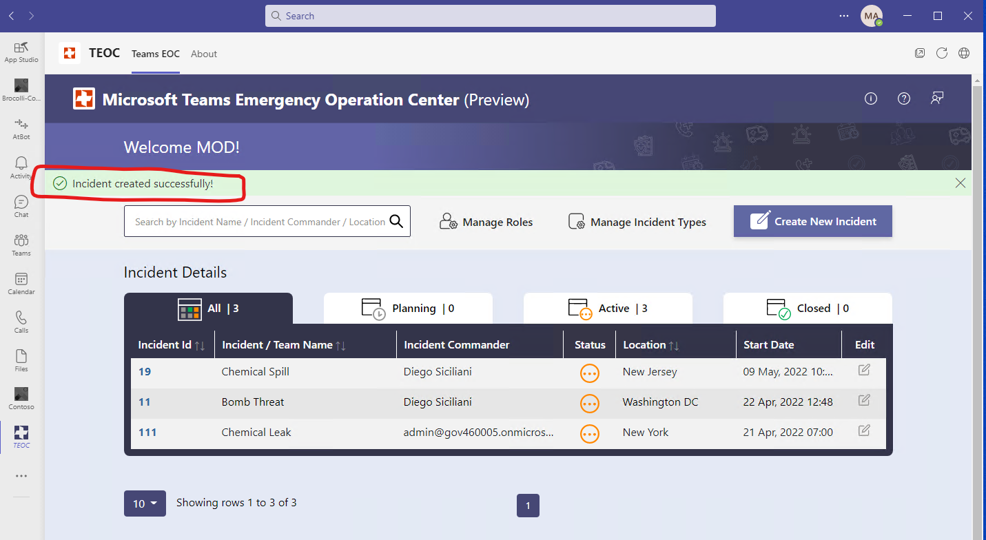 Unable to create new Incident · Issue #16 · OfficeDev/microsoft-teams-emergency-operations ...
