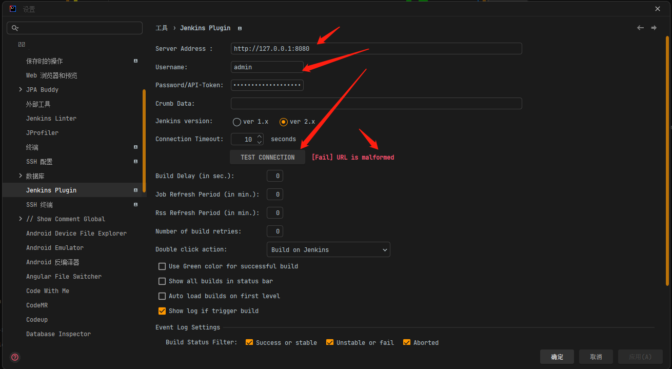 URL is malformed · Issue #434 · MCMicS/jenkins-control-plugin · GitHub