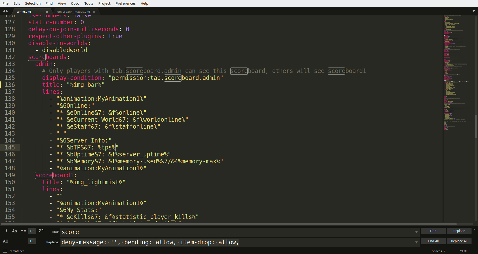 TAB AND ITEMSADDER Squares for days · Issue #2230 · PluginBugs/Issues-ItemsAdder · GitHub