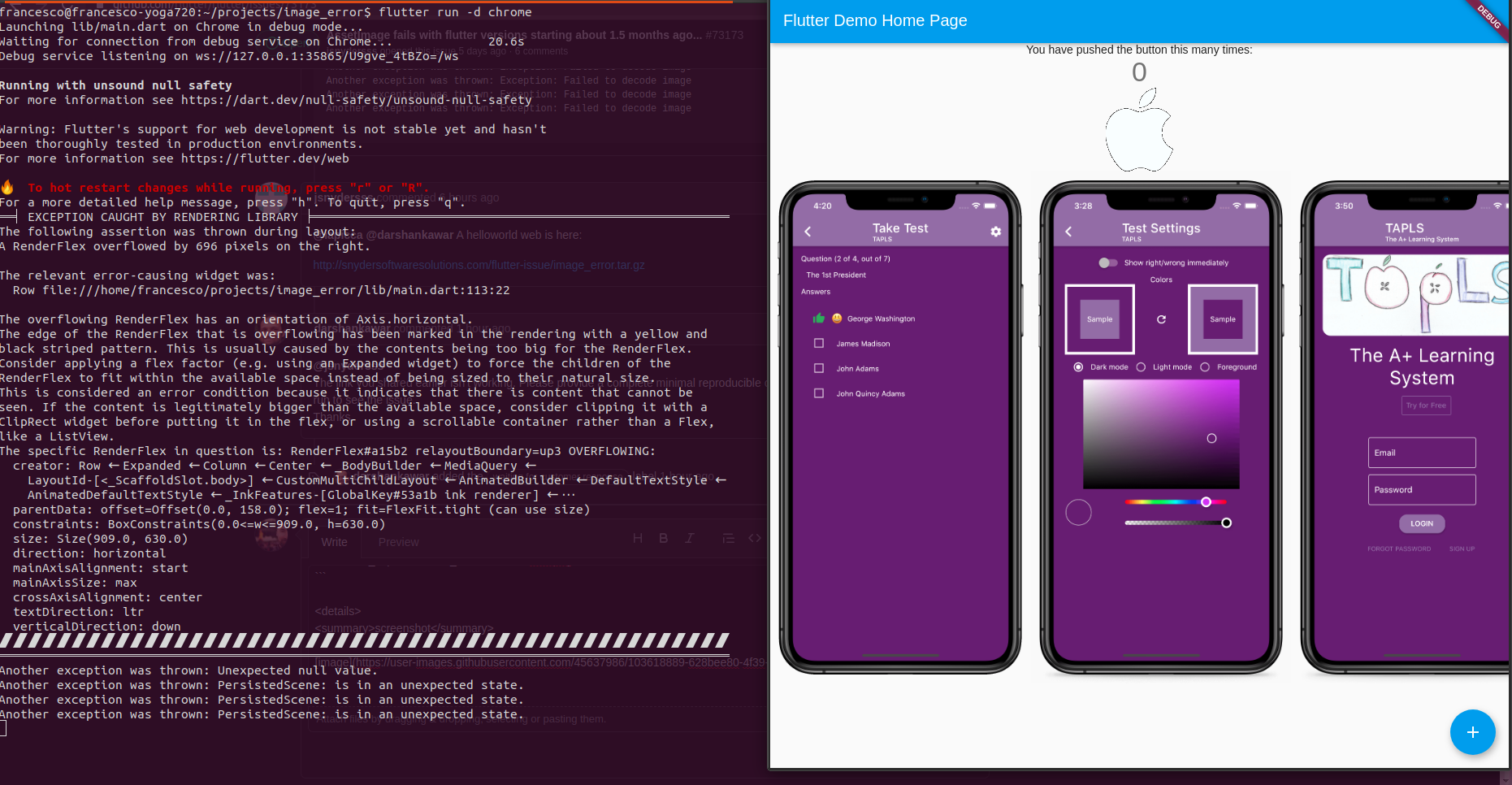 Assetimage Fails With Flutter Versions Starting About 1 5 Months Ago · Issue 73173 · Flutter