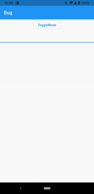 Cannot delete any text in the TextField with GlobalKey using Sogou ...