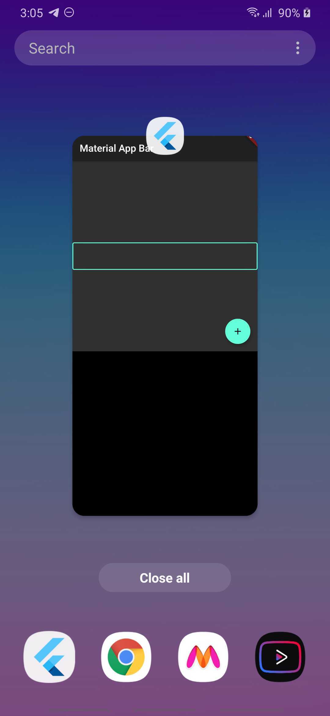 Black square instead of keyboard while app is in multitasking screen · Issue #59863 · flutter ...
