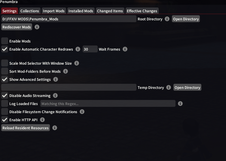 Mods Not Loading At All · Issue 199 · Xivdevpenumbra · Github