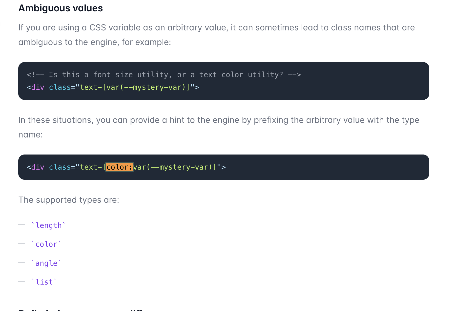 Please move `just-in-time-mode` section to v3 documentation!! · Issue #1704 · tailwindlabs ...
