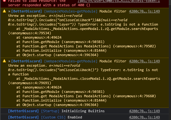 [Bug] BD BUG let some plugins don't work properly · Issue #1476 · BetterDiscord/BetterDiscord ...