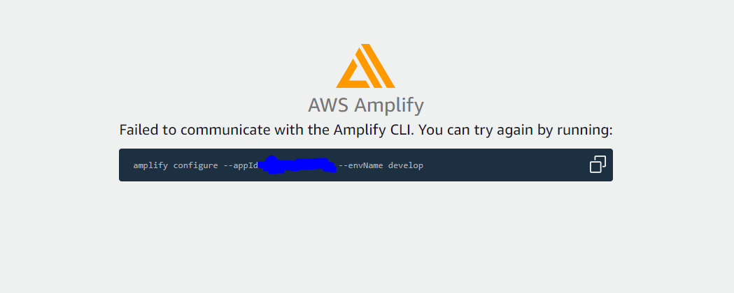 I can no longer pull my amplify env - Failed to communicate with the Amplify CLI · Issue #6536 ...