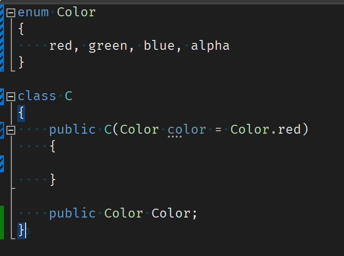 Default Parameter Value Binding To Property Instead Of Type Name Ie