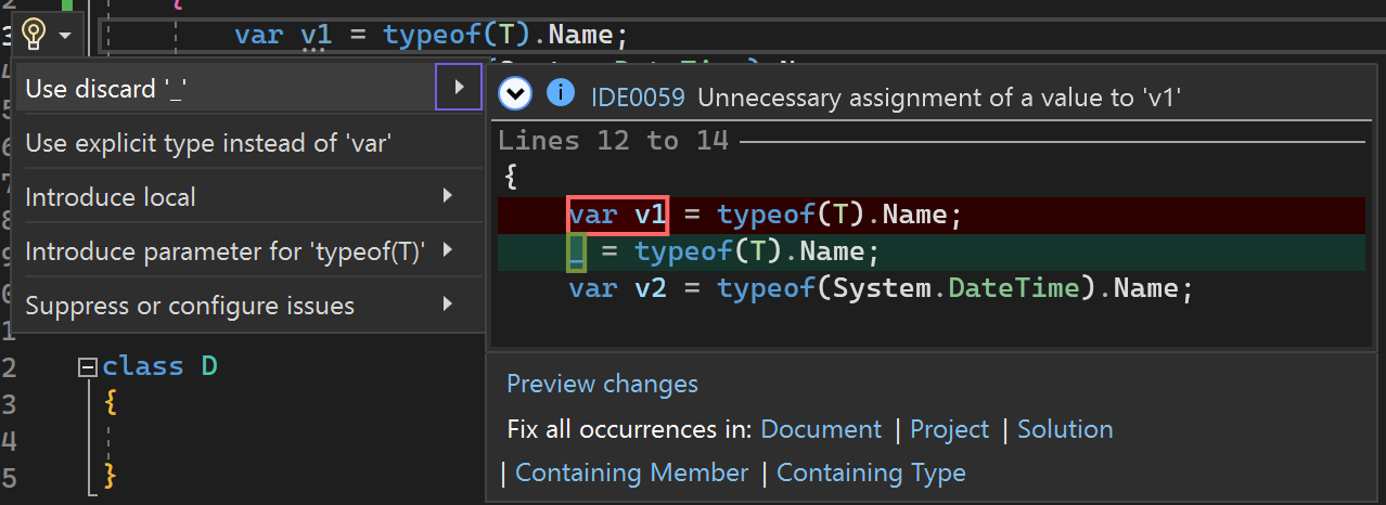Either change nameof or change the warning rules · Issue #67526 · dotnet/roslyn · GitHub