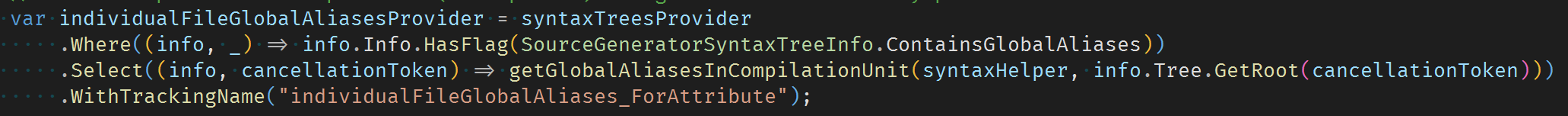 IIncrementalGenerator: Use SelectMany instead of Where/Select · Issue #6582 · dotnet/roslyn ...