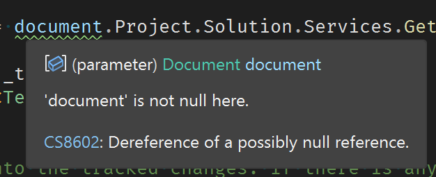 Using primary constructors reports erroneous NRT warnings in some cases. · Issue #68616 · dotnet ...