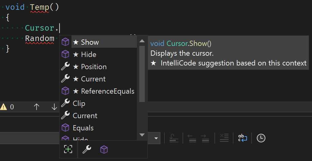Static members missing from completion · Issue #70403 · dotnet/roslyn · GitHub