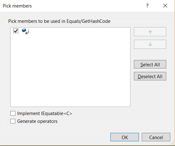 Generate Equals and Hashcode Should Also Implement Operators · Issue ...