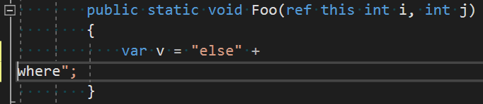 Split-string-literal doesn't work if 'indent mode' is set to 'none'. · Issue #31120 · dotnet ...