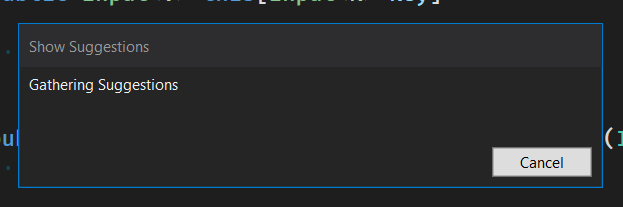 Code Actions Fail To Show Up 100 Of The Time After Upgrading To 164p2