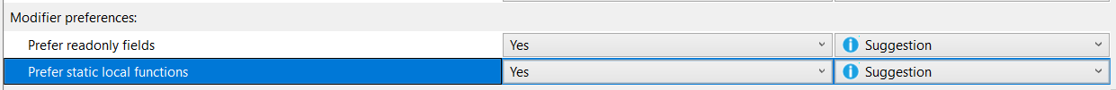 Remove (or disable by default) IDE0062 (Local function can be made static) · Issue #41308 ...