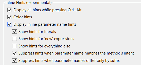Improvement For Display Inline Parameter Name Hints · Issue 47597 · Dotnetroslyn · Github
