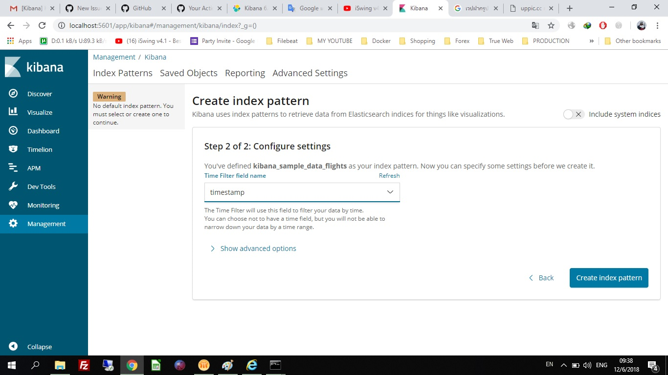 Kibana 6 4 3 On Windows Can T Create Index Pattern · Issue 26746 · Elastic Kibana · Github