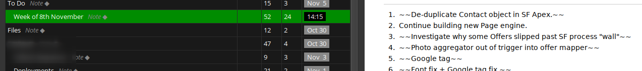 Markdown strike through (and tables) not rendering properly in Note view @ autolinking · Issue ...