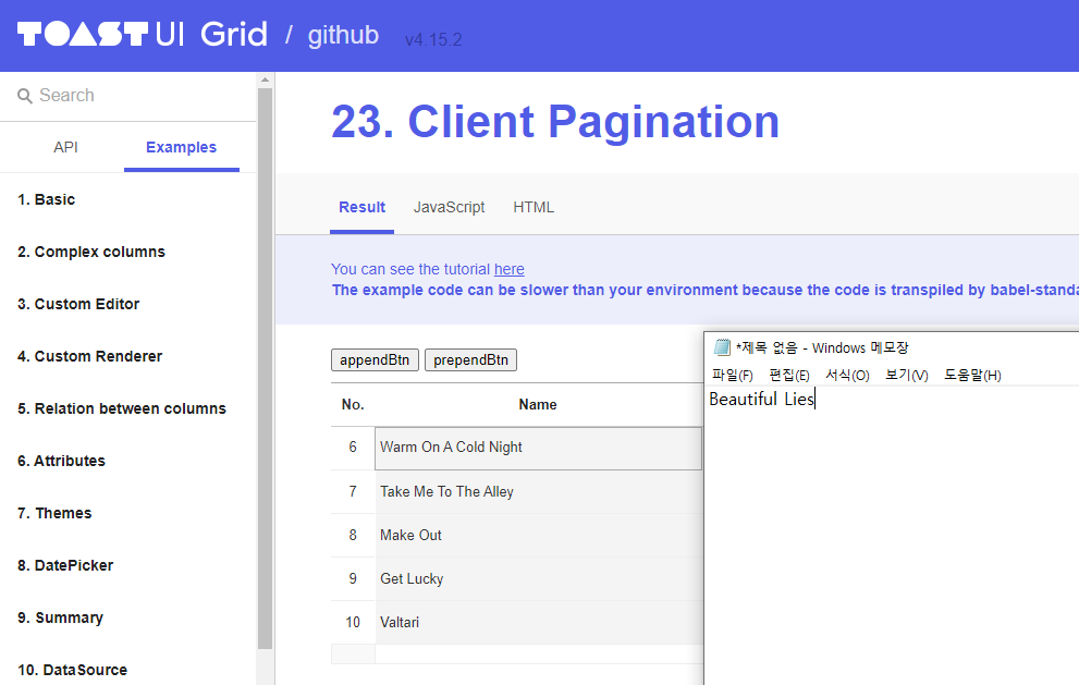 [Client Pagination] Copy-related issues · Issue #1213 · nhn/tui.grid · GitHub