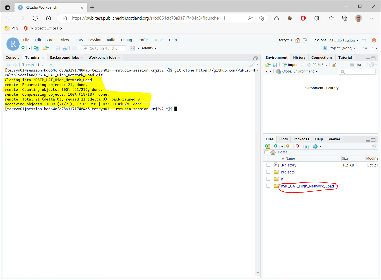 GitHub - Public-Health-Scotland/RSIP_UAT_High_Network_Load: RStudio Workbench project for ...