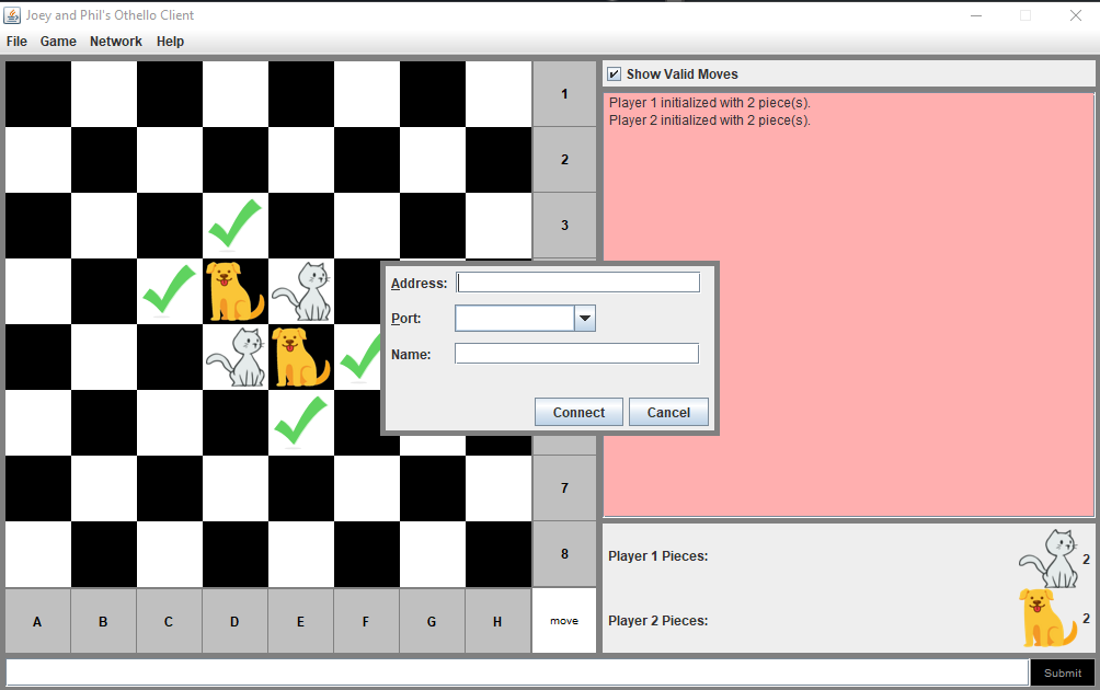 GitHub - thesenphilip/OthelloGame: Othello (aka Reversi) game made using Java Swing along with ...
