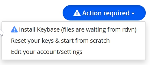 ERROR First live link has to be eldest (got sibkey) (code 1014) · Issue #15518 · keybase/client ...