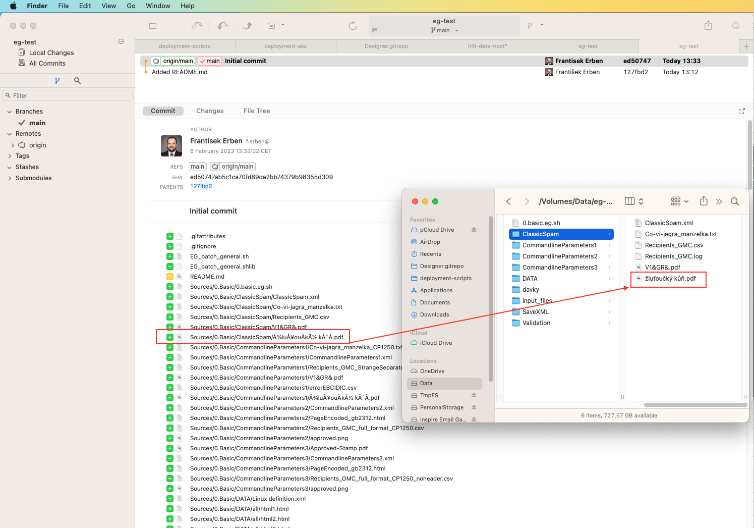 Issue with cs-cz characters in filename · Issue #1803 · fork-dev ...