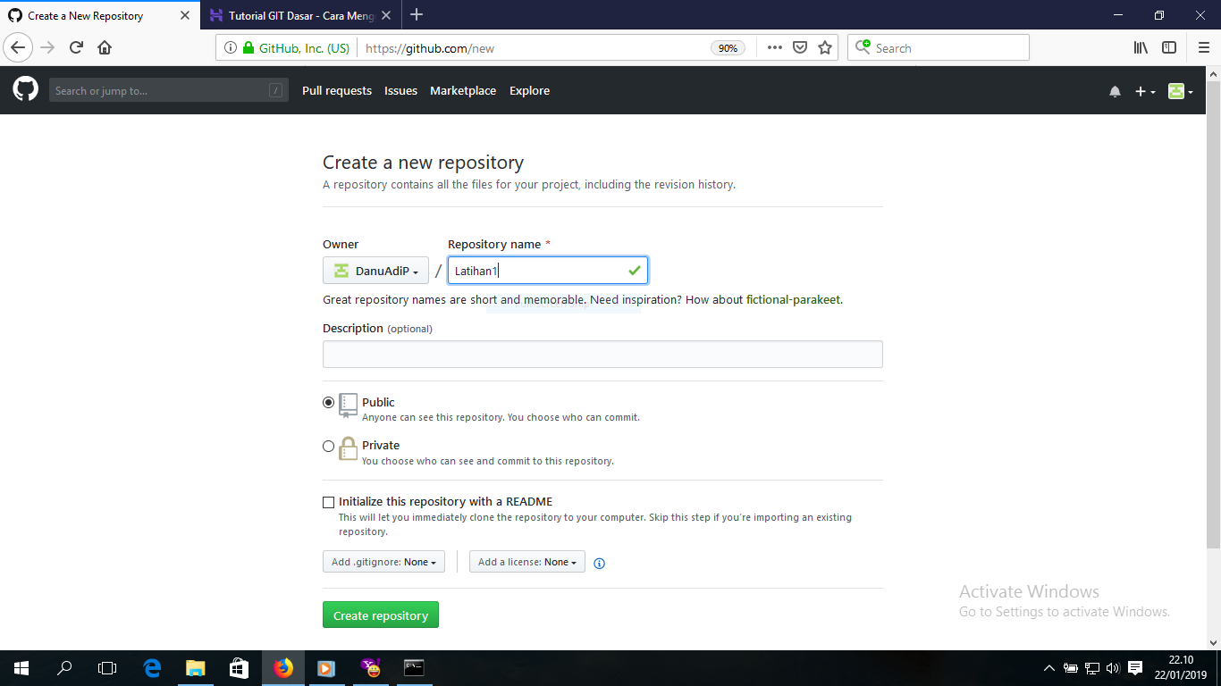 GitHub - DanuAdiP/Latihan1