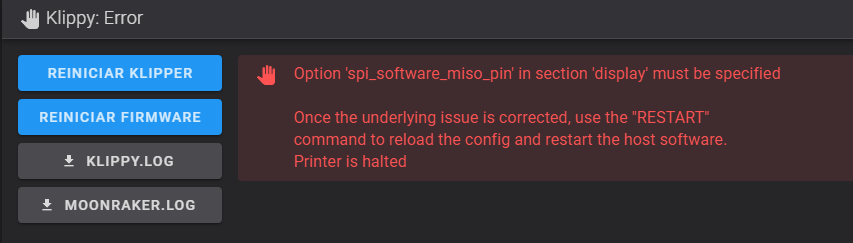 config ssd1306 SPI · Issue #4877 · Klipper3d/klipper · GitHub