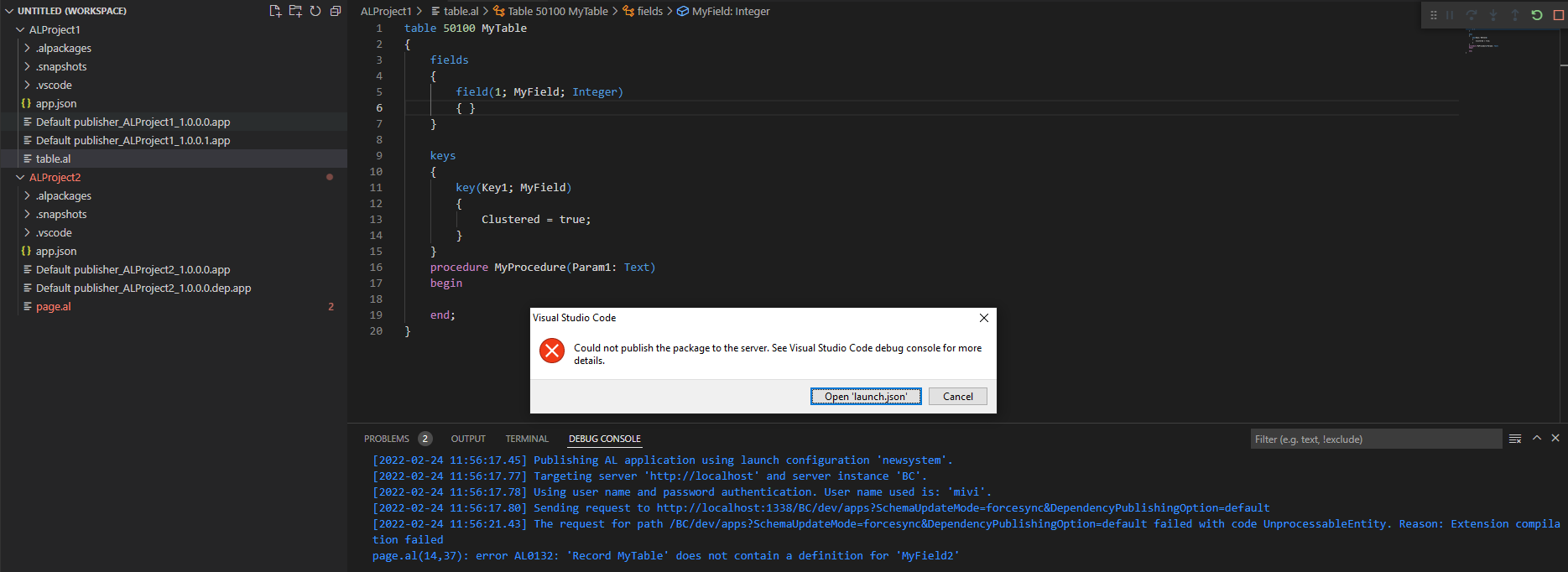 Misleading Error message when doing breaking changes in an app with dependants · Issue #6950 ...