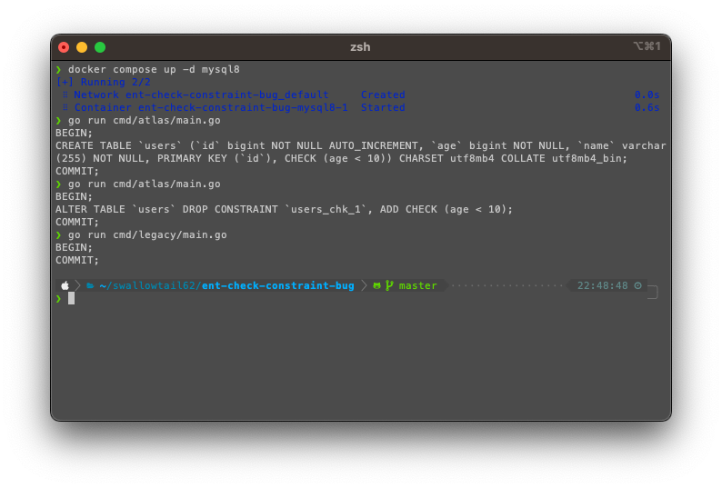 With Atlas engine, check constrains are re-created each time · Issue #3084 · ent/ent · GitHub