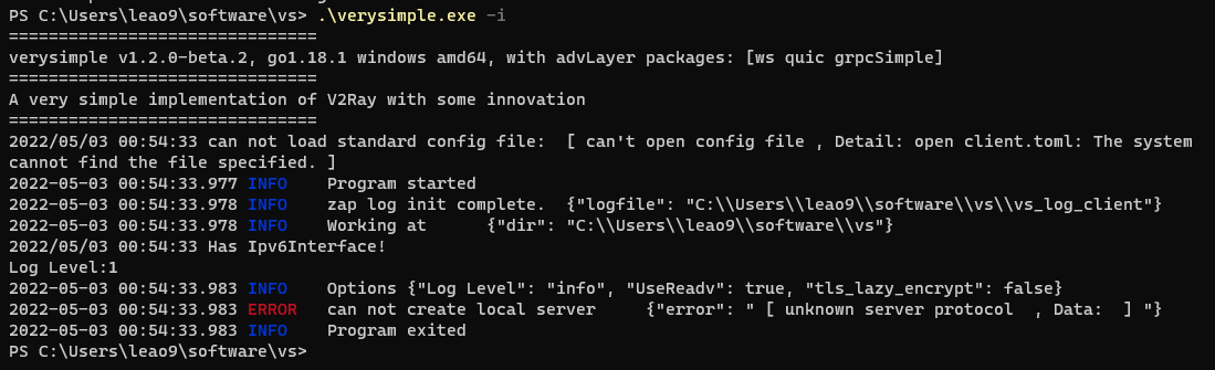 v1.2.0的两个beta版本交互模式的问题 · Issue #53 · e1732a364fed/v2ray_simple · GitHub