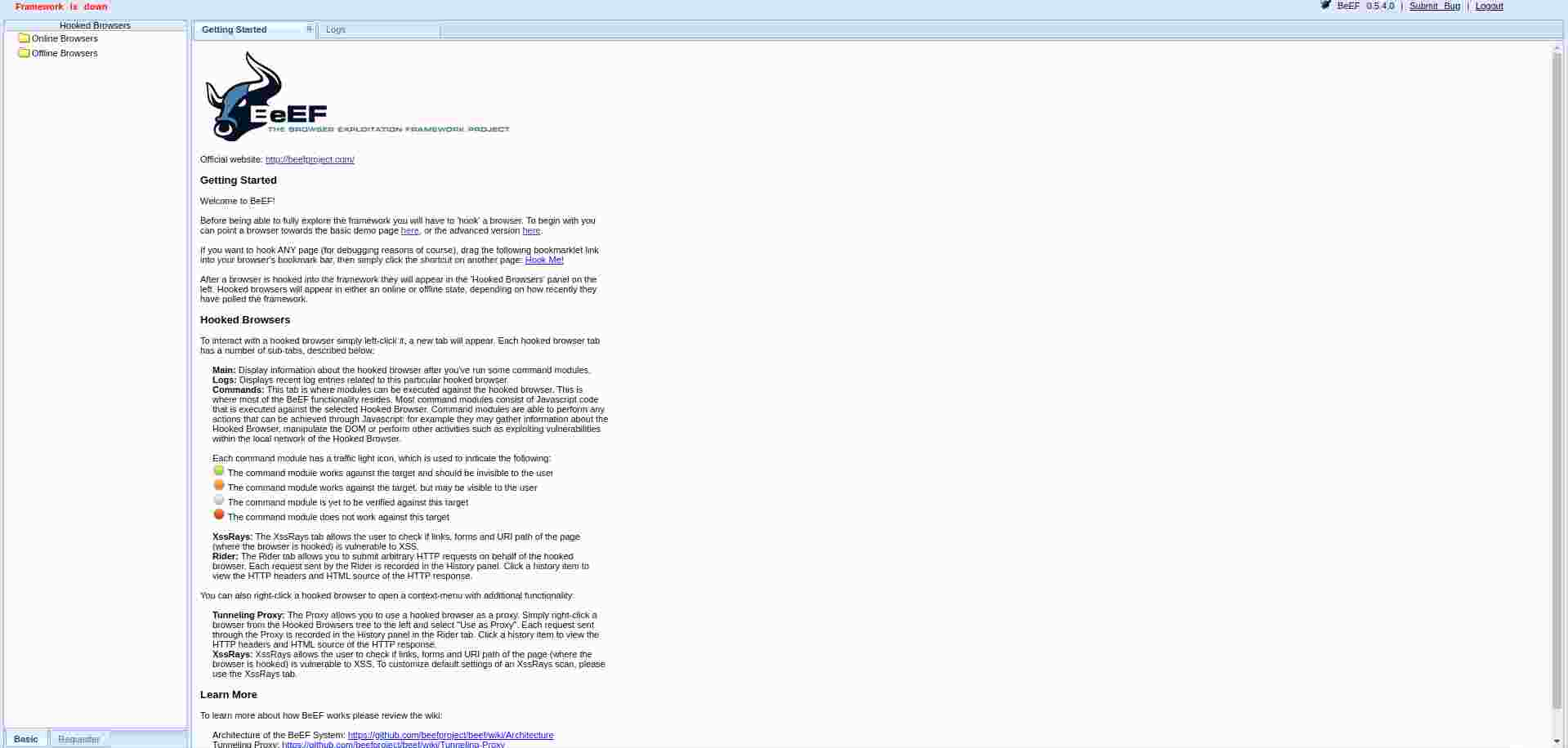 Beef hook url not working · Issue #2321 · beefproject/beef · GitHub