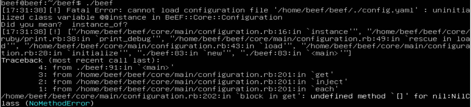 Beef hook url not working · Issue #2321 · beefproject/beef · GitHub