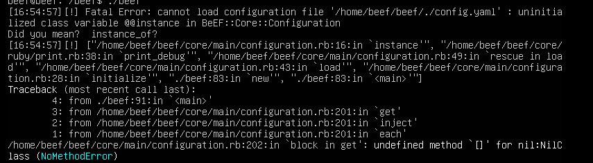 Beef hook url not working · Issue #2321 · beefproject/beef · GitHub