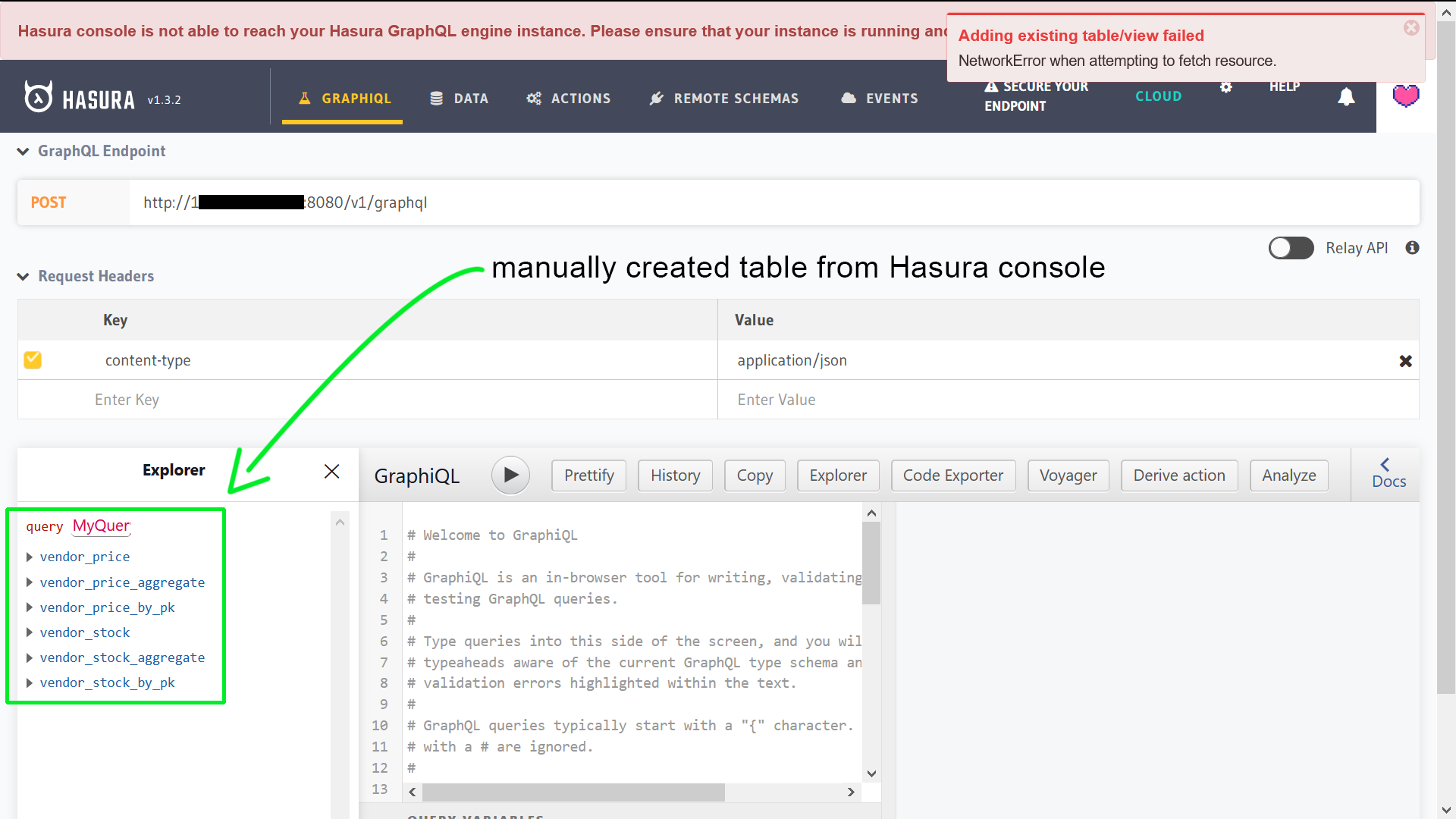 Track All tables/views for existing database throws error · Issue #6205 · hasura/graphql-engine ...