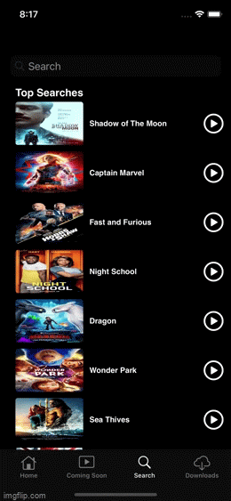 GitHub - DavidGXR/NetflixClone: Netflix clone using Swift