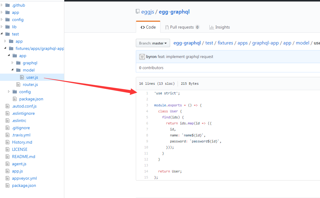 参照egg-graphql例子写的，但在connector中无法访问model的方法 · Issue #1522 · eggjs/egg · GitHub