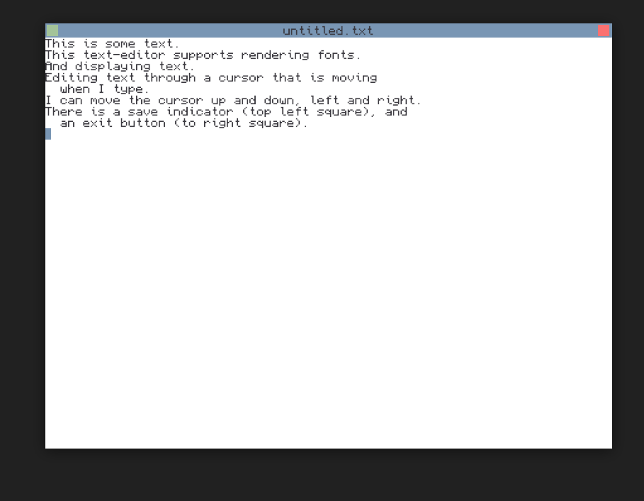 GitHub - DavidMedin/mini_text: A text editor