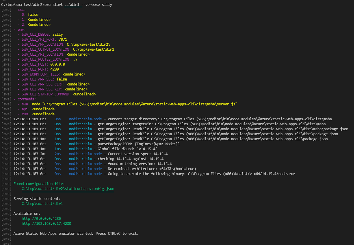 `staticwebapp.config.json` in an unexpected folder is loaded · Issue #234 · Azure/static-web ...