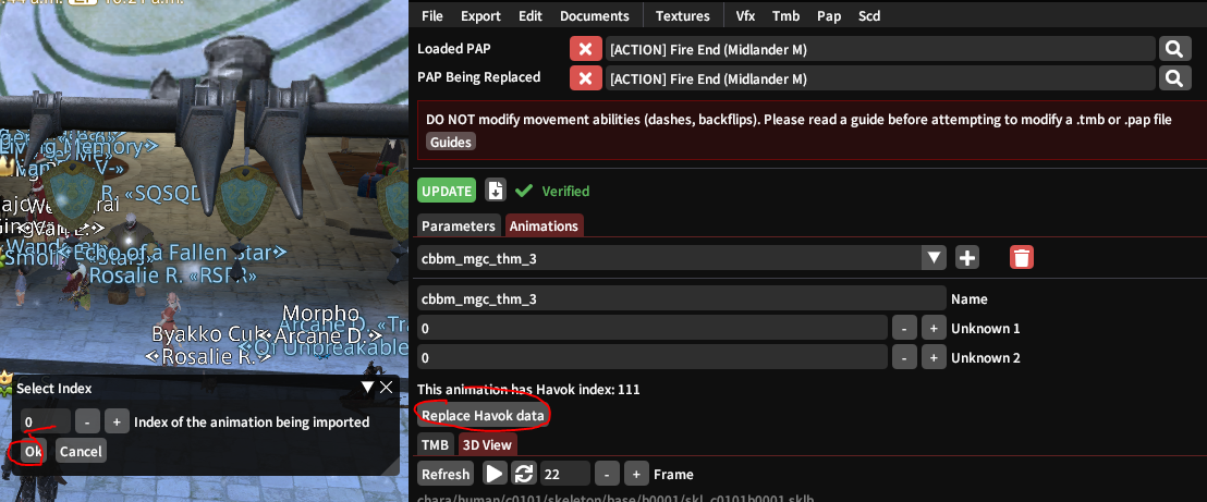 Animation Swap - Havok export/import · Issue #77 · 0ceal0t/Dalamud-VFXEditor · GitHub