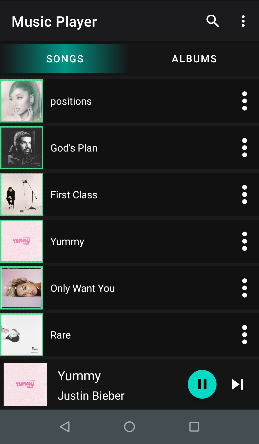 GitHub - alenwenish/Music-Player-app: This is a music player android ...